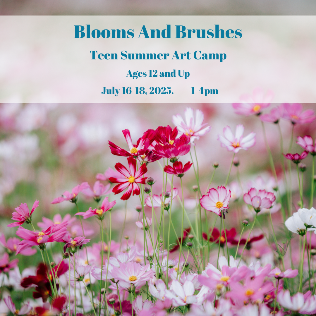 Blooms And Brushes Teen Summer Art Camp (Ages 12+) | Lit Studios Paint ...